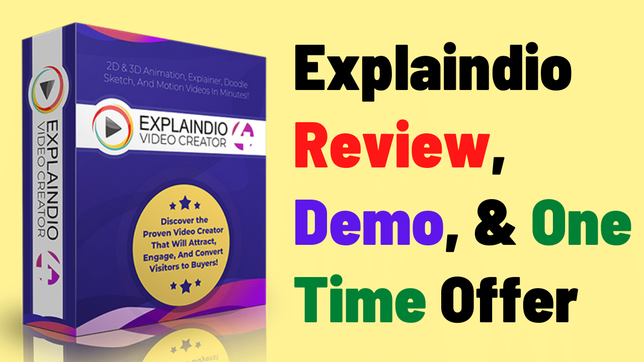 Explaindio Review [2024]: The Powerful Animation Tool for Newbies