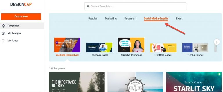 DesignCap Review: The Easy to Use Online Graphic Design Software