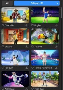 Assets Included In The Create Studio 3.0 Standard Version
